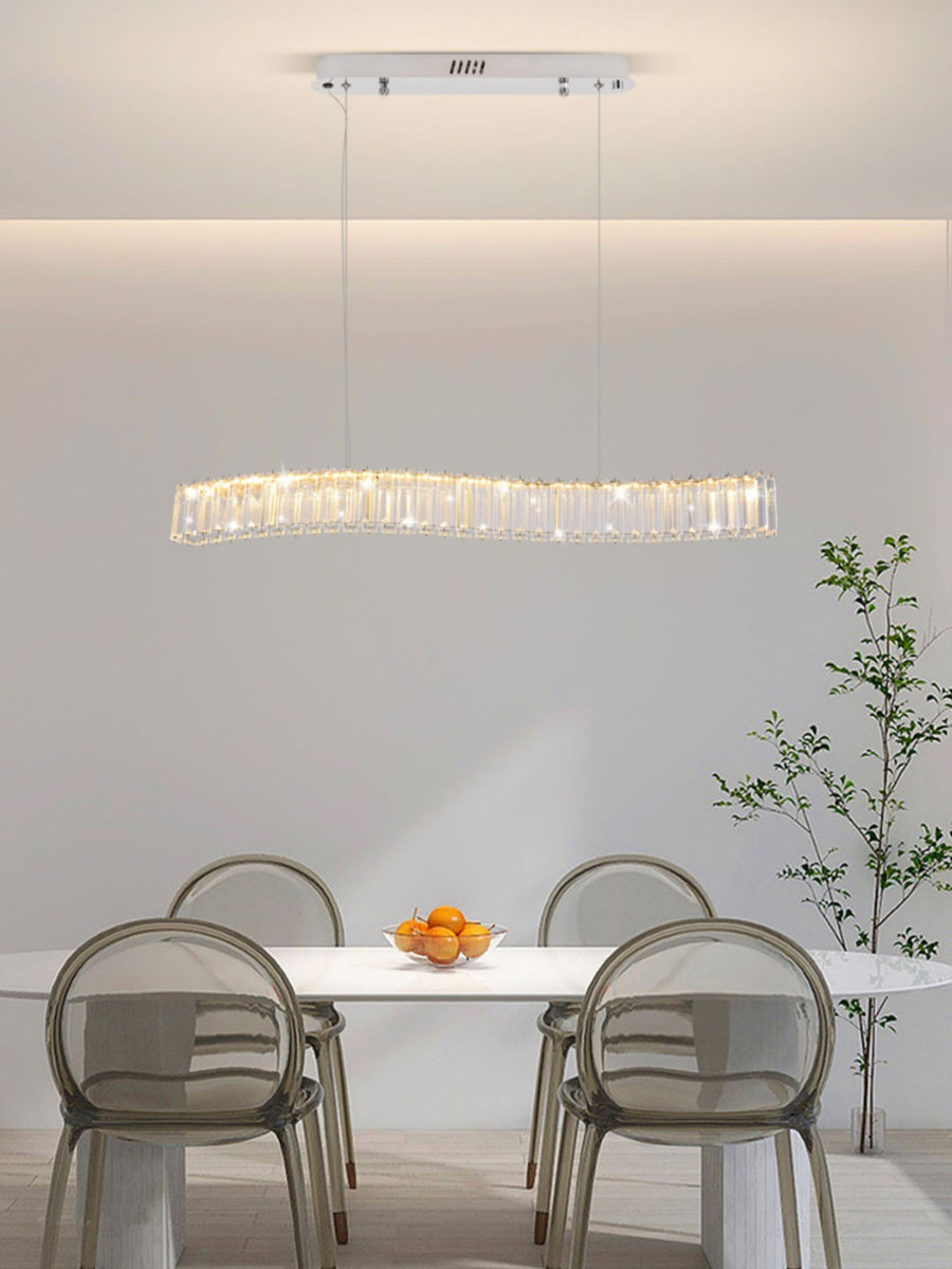 Crystal Linear Pendant Lighting – Kimi Lighting