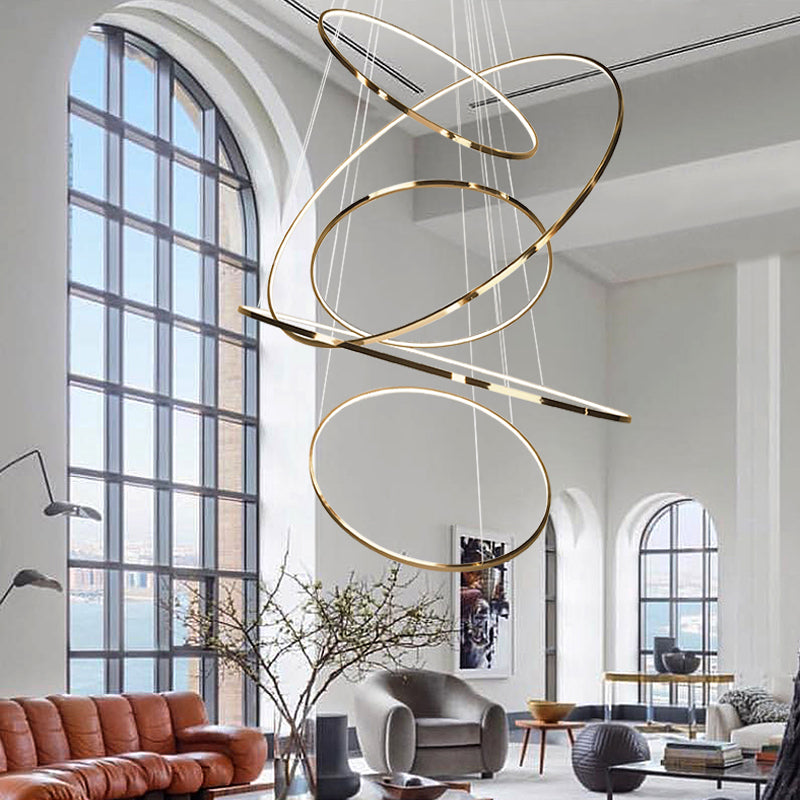 Modern Ring Pendant Lighting – Kimi Lighting
